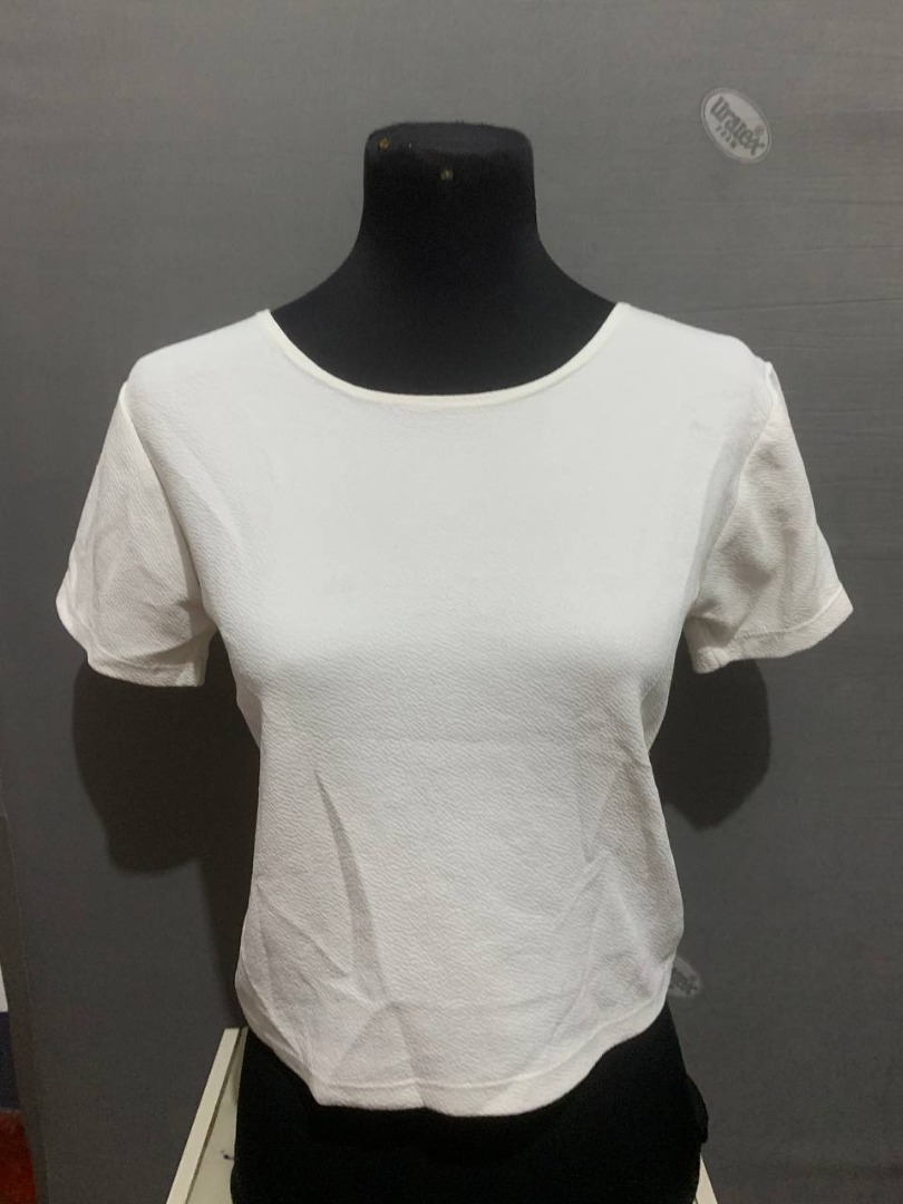 Basic White Tee on Carousell