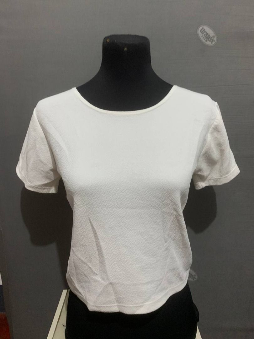 Basic White Tee on Carousell