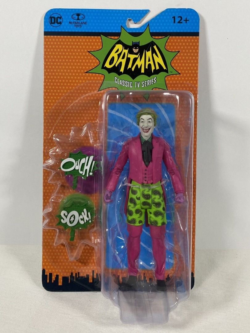Batman/Joker Swim Shorts Batman Retro 1966 Classic TV Series McFarlane ...