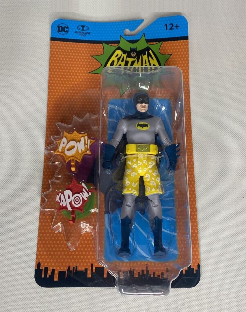 Batman/Joker Swim Shorts Batman Retro 1966 Classic TV Series McFarlane ...