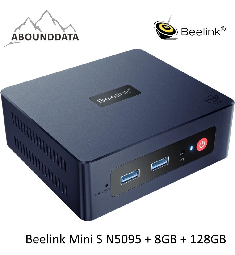 Beelink Mini S N5095 + 8GB + 128GB mini pc, Computers & Tech, Desktops ...
