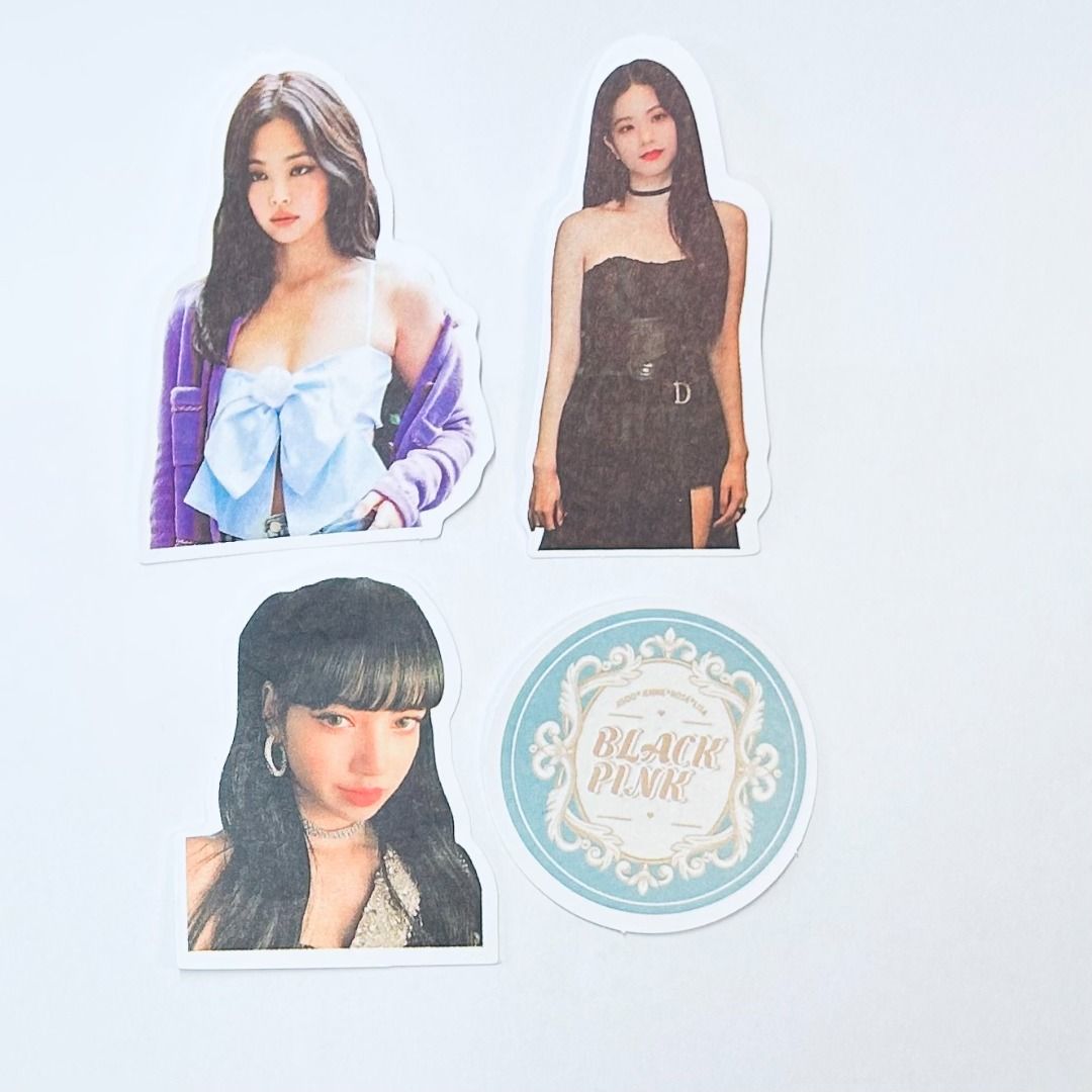 BlackPink Black Pink Sticker Cute waterproof, Hobbies & Toys ...