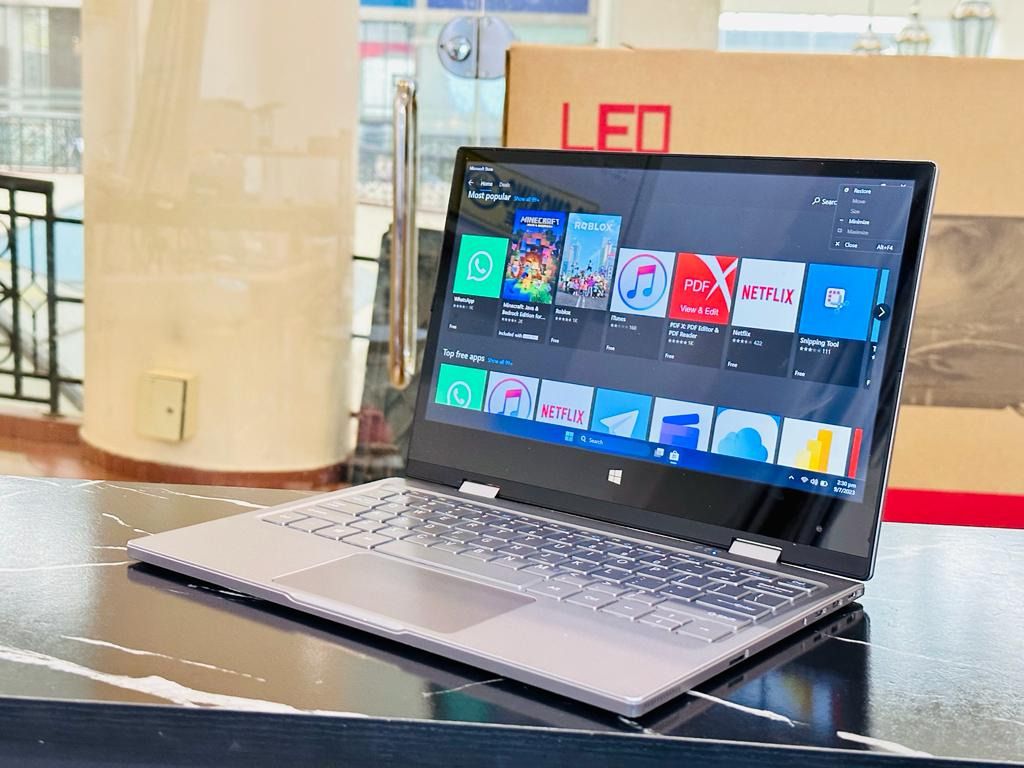 BMAX 360 Flip + Touch Screen Laptop - Windows 11 + Free MS Office - 8GB ...