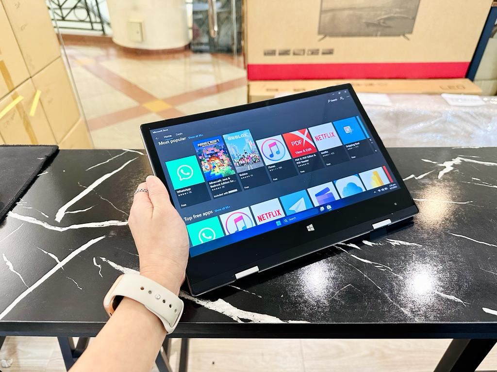 BMAX 360 Flip + Touch Screen Laptop - Windows 11 + Free MS Office - 8GB ...