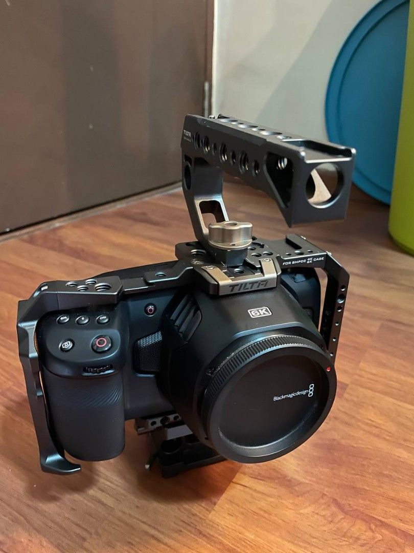 Bmpcc 6k with Tilta Rig, Photography, Video Cameras on Carousell