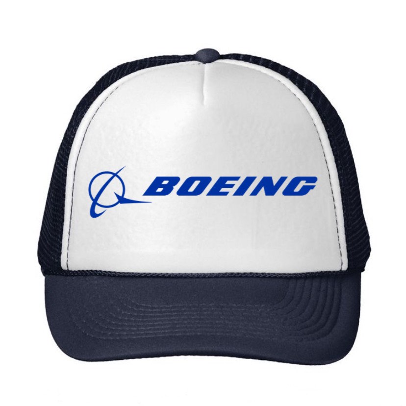 Boeing Cap (Trucker Cap) Embroidery Logo, Men's Fashion, Watches ...