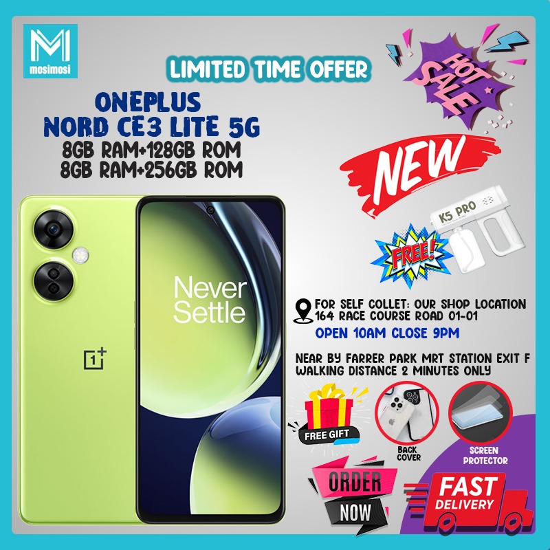 Brand New Oneplus Nord CE2 Lite 5G 8GB RAM+128GB/256GB ROM With ...