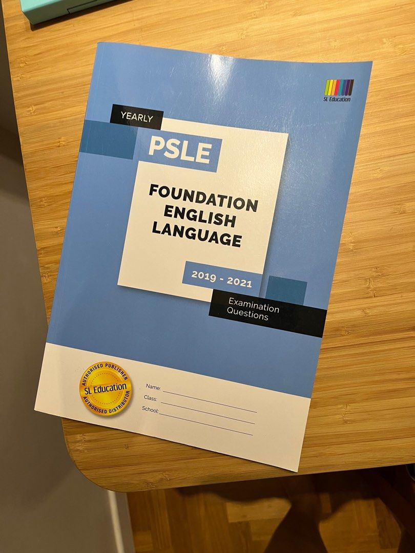 Brand new PSLE Foundation English Language past year paper, Hobbies ...