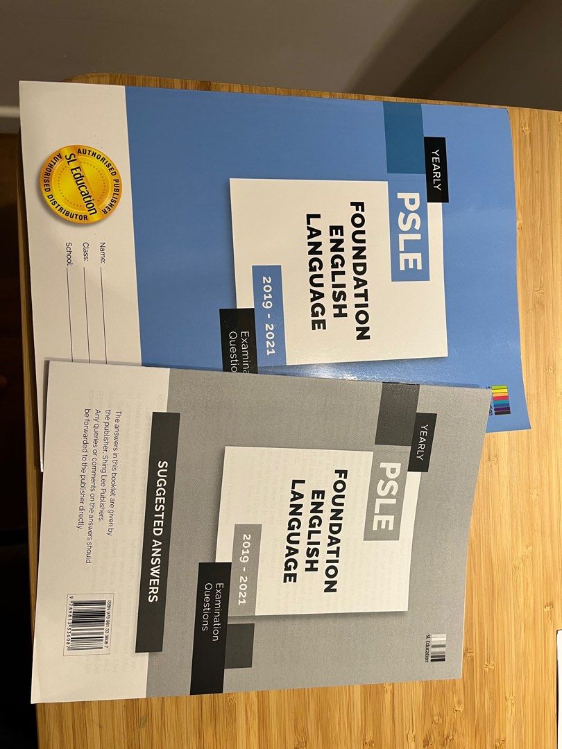 Brand new PSLE Foundation English Language past year paper, Hobbies ...