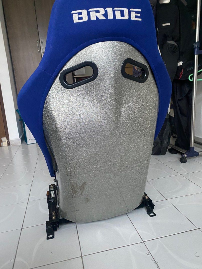 Bride Race Seat with seat rail, Car Accessories, Accessories on Carousell