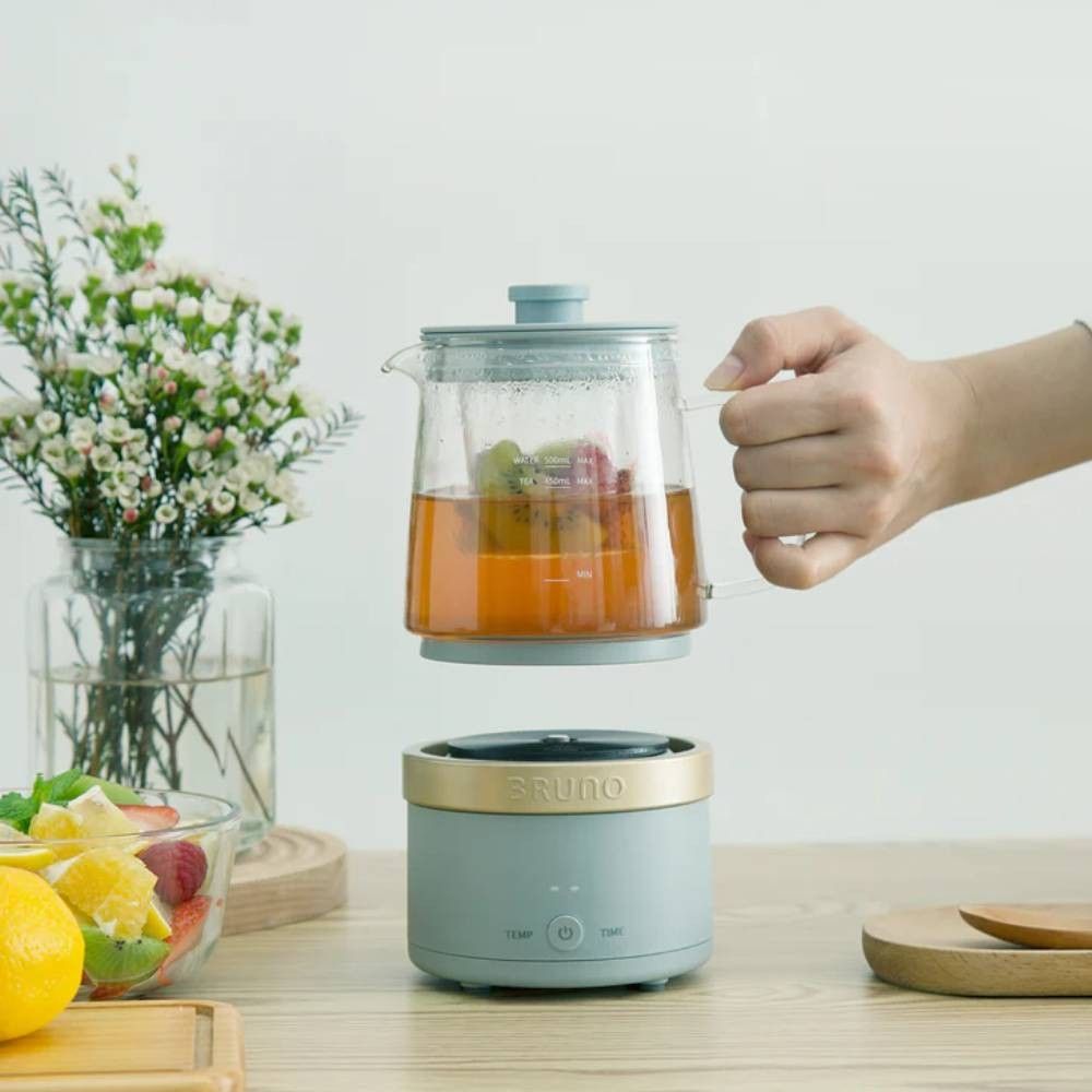 Bruno Compact Kettle 500ml 400W, Blue Grey BOE111-BGY, TV & Home ...