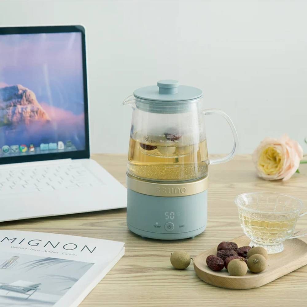 Bruno Compact Kettle 500ml 400W, Blue Grey BOE111-BGY, TV & Home ...