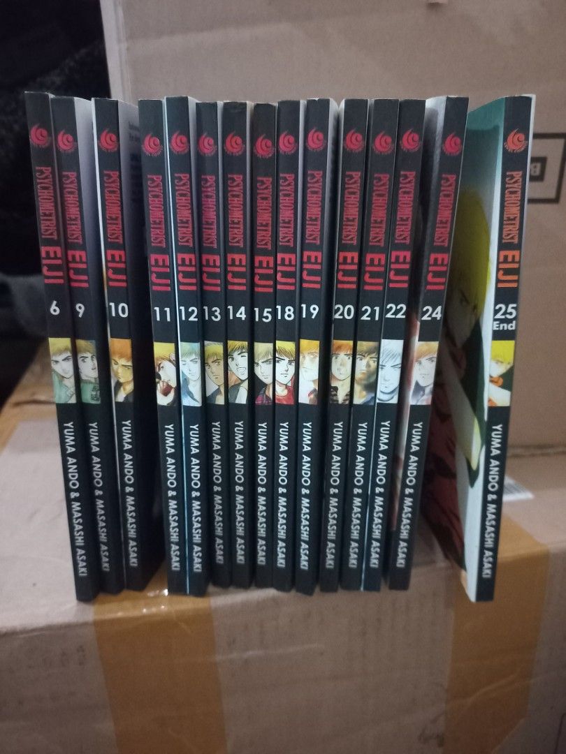 BUKU KOMIK PSYCHOMETRIST EIJI PRELOVED BEKAS LEVEL COMIC RATING DEWASA ...