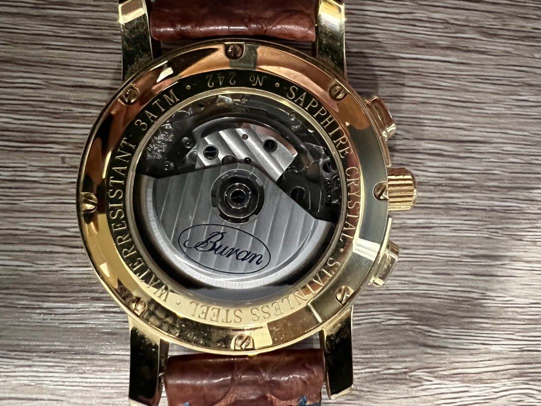 Buran Northern Palmyra Chronograph Watch, Luxury, Watches on Carousell