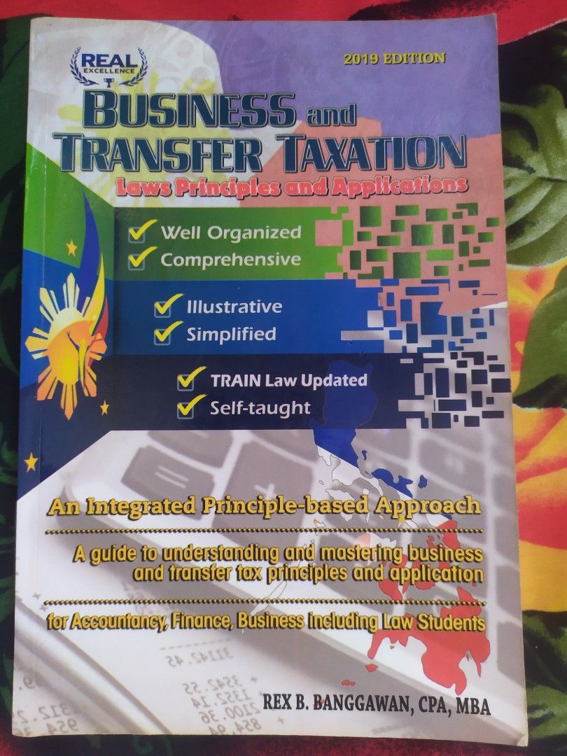 Business and Transfer Taxation 2019 Edition by Rex Banggawan, Hobbies ...