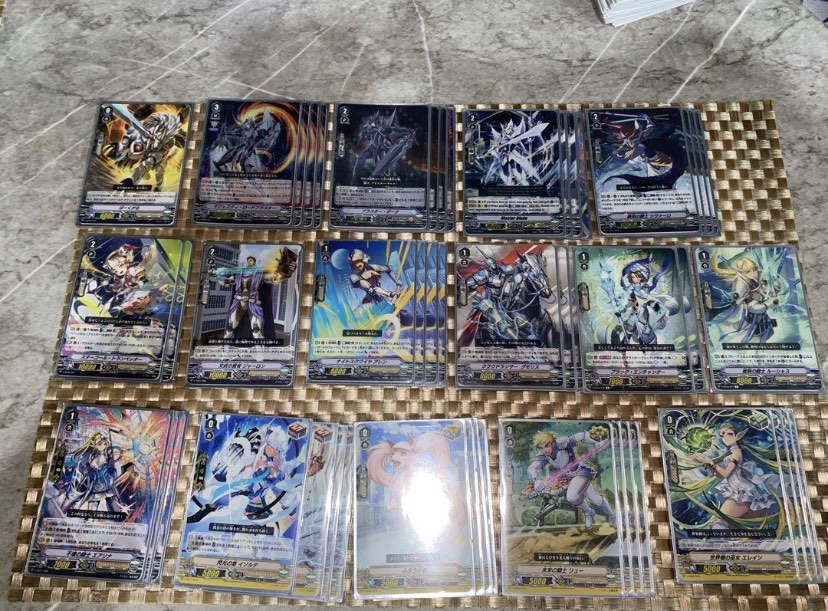 CARDFIGHT VANGUARD!! MLB DECK, BLASTER BLADE G DECK AND CHRONO G DECK ...