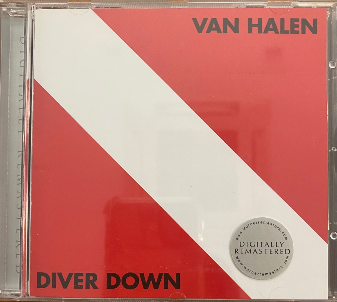 CD: rock - Van Halen Diver Down Europe Pressing, HDCD and Digitally ...