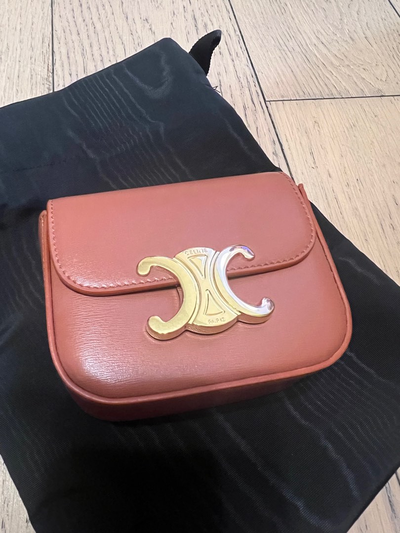 Celine Mini Triomphe bag 100% new, 名牌, 手袋及銀包 - Carousell