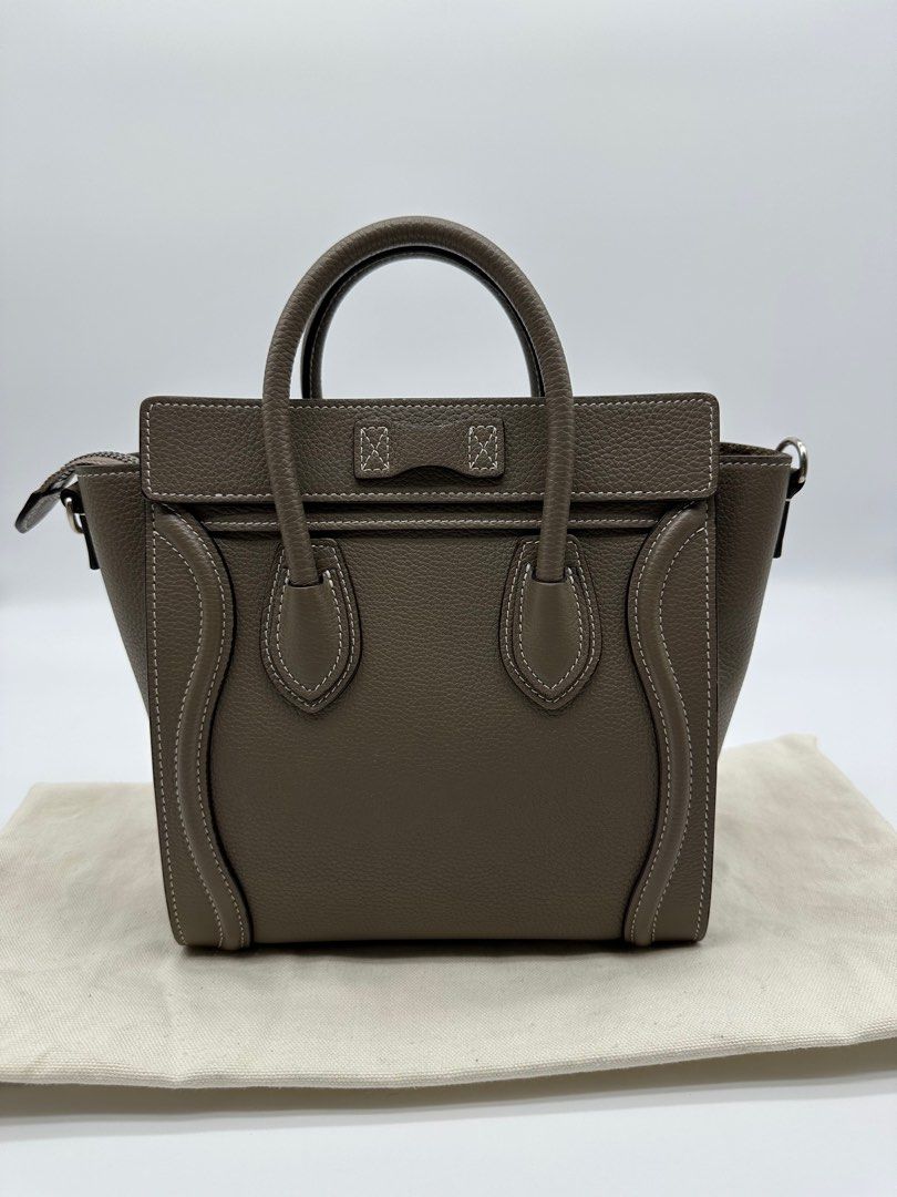 Celine Nano Luggage Souris, Luxury, Bags & Wallets on Carousell