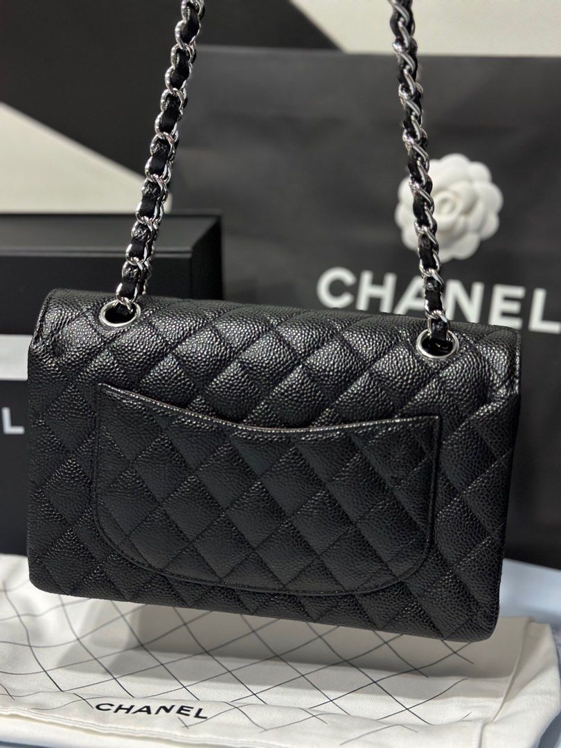 Chanel classic small CF Grained calfskin, Luxury, Bags & Wallets on ...