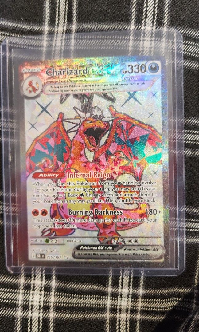 Charizard ex obsidian flame pokemon card, Hobbies & Toys, Toys & Games ...