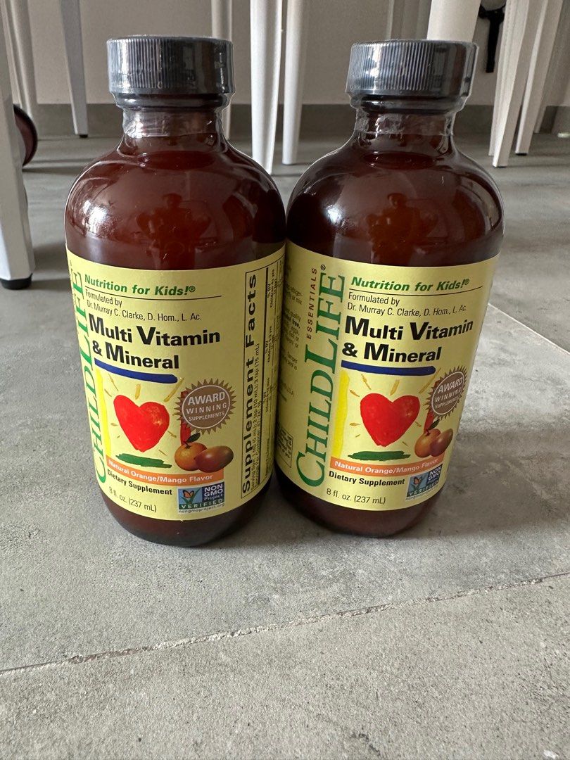 Childlife Multivitamin & Mineral, Health & Nutrition, Health ...