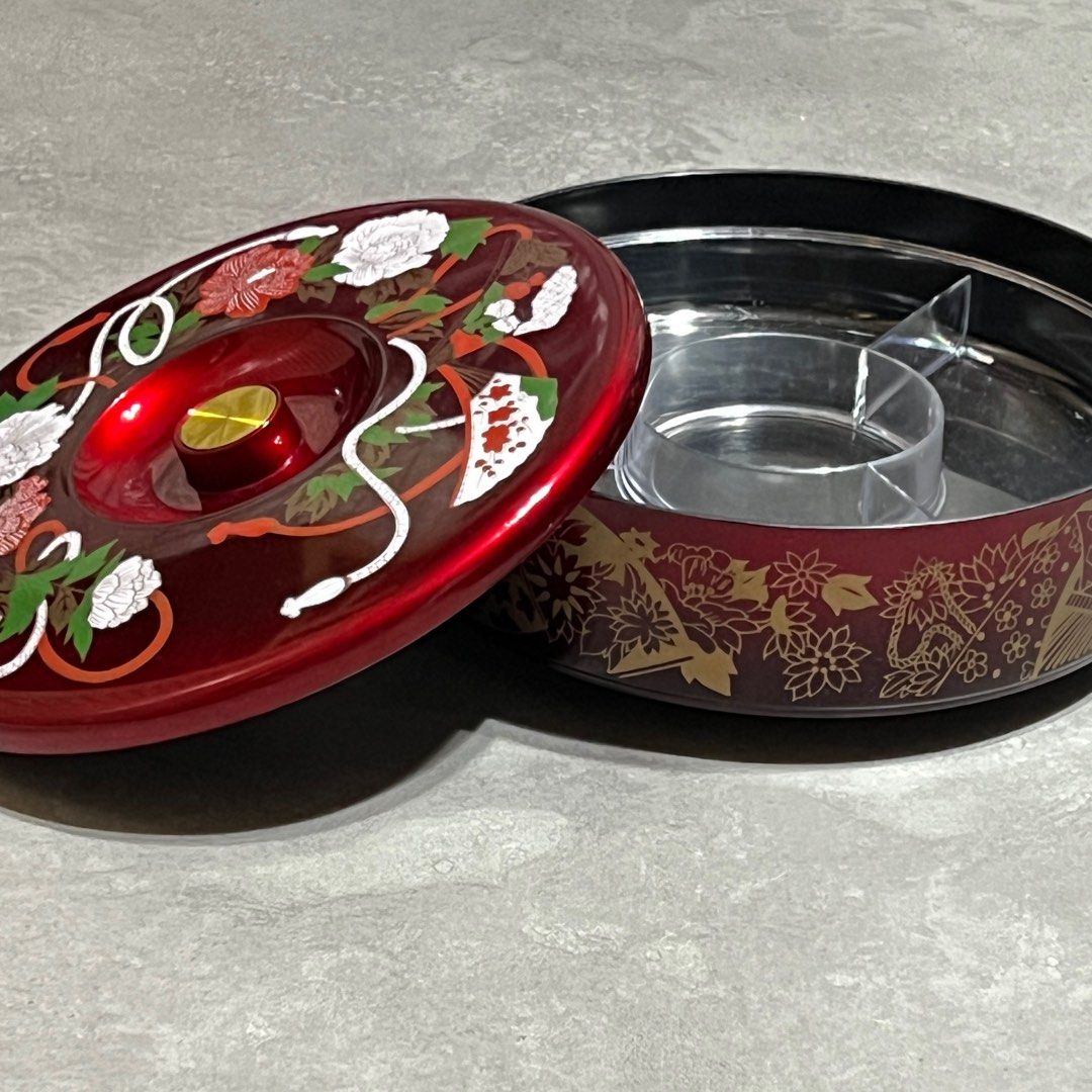 Chinese Goodies Rotating Tray Box, Furniture & Home Living, Kitchenware ...