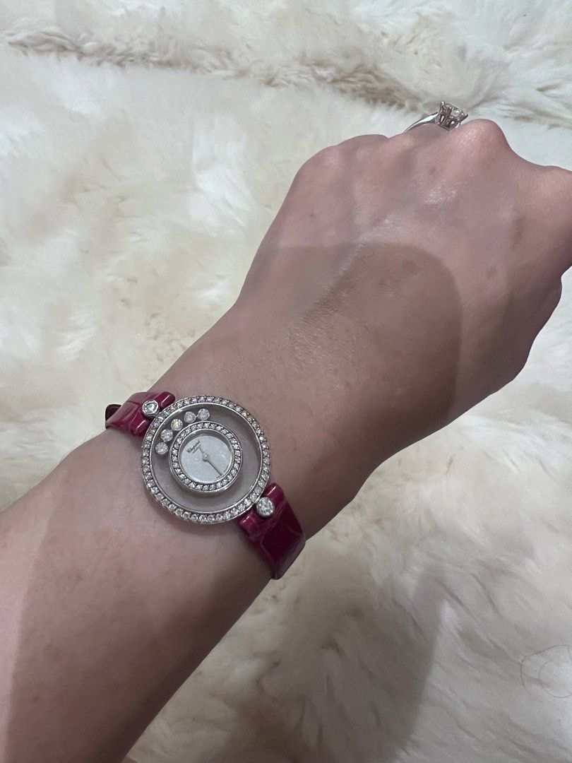 Chopard Happy Diamonds, Luxury, Watches on Carousell