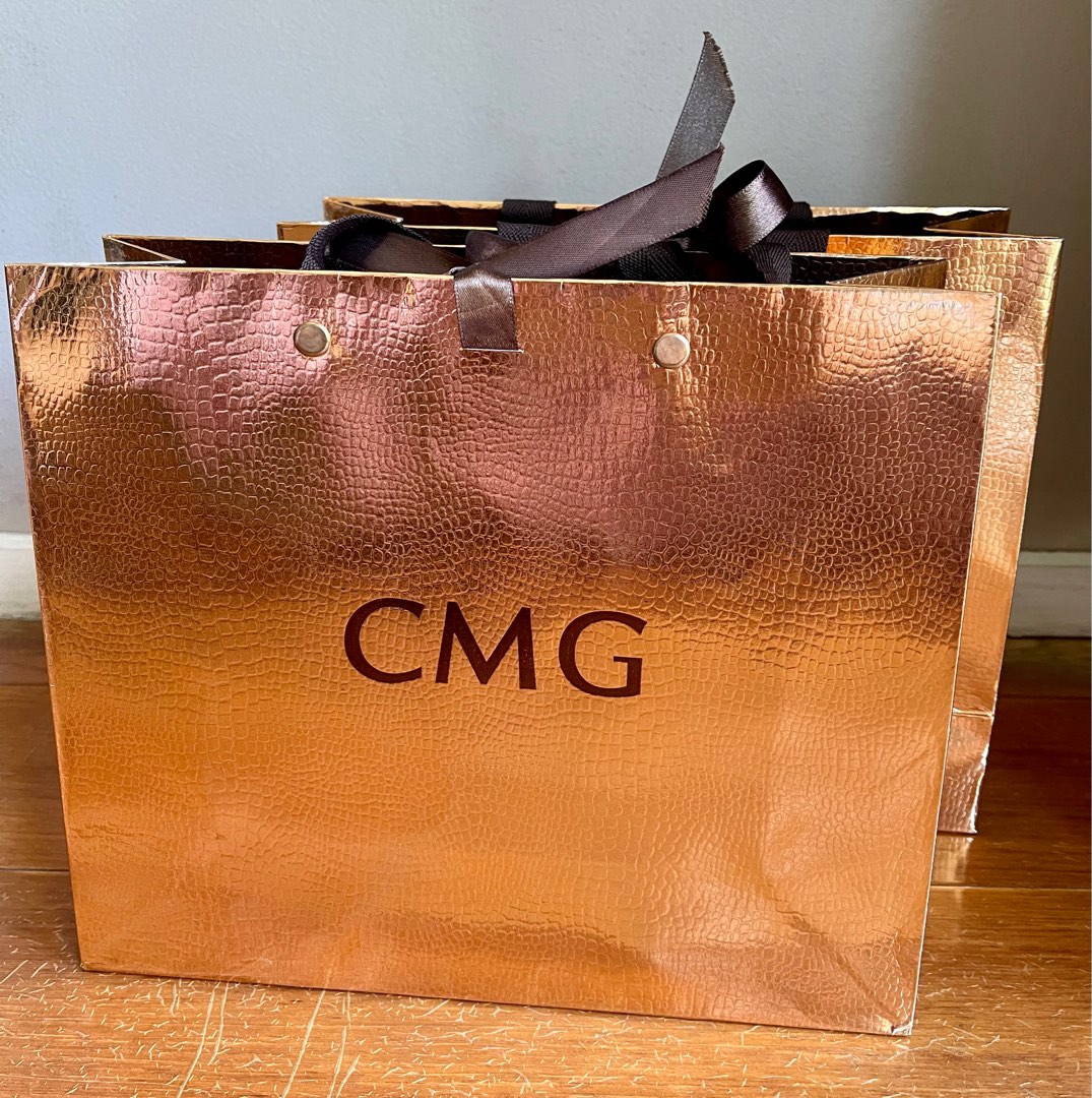 CMG paper bag, Women's Fashion, Bags & Wallets, Tote Bags on Carousell
