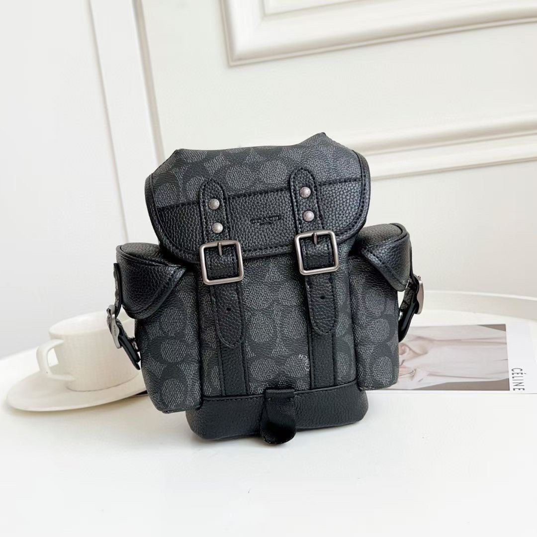 Coach CE506 Hitch Backpack 13 In Signature Canvas, Luxury, Bags ...