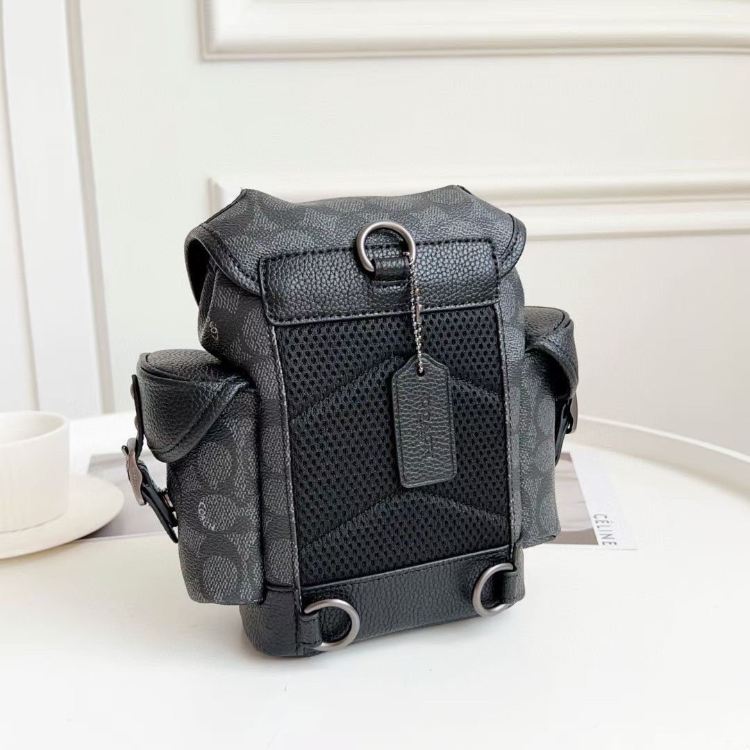 Coach CE506 Hitch Backpack 13 In Signature Canvas, Luxury, Bags ...