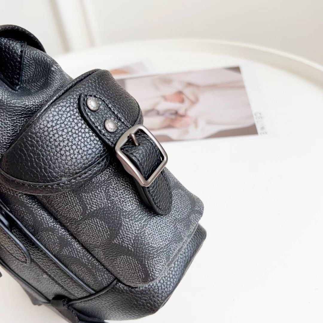 Coach CE506 Hitch Backpack 13 In Signature Canvas, Luxury, Bags ...