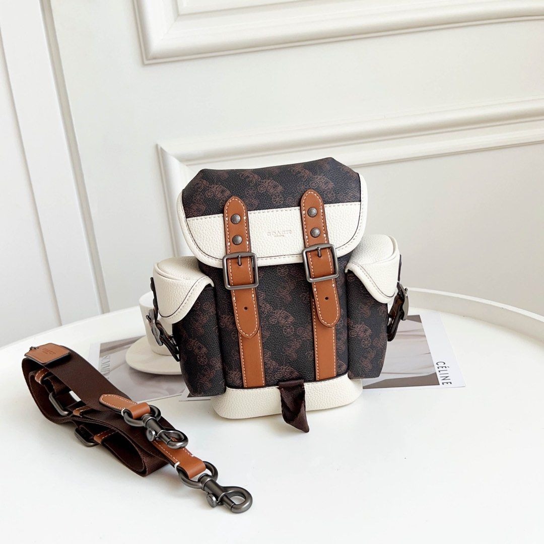 Coach CF112 Hitch Backpack 13 With Horse And Carriage Print, Luxury ...
