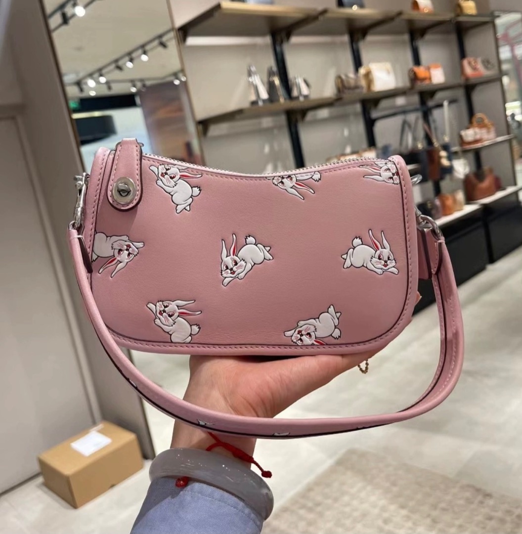 Coach Rabbit Shoulder Bag, Women's Fashion, Bags & Wallets, Shoulder ...