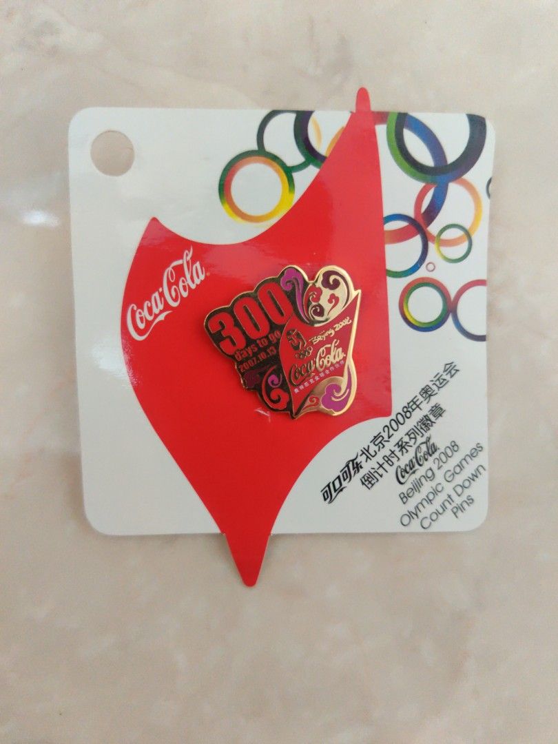 Coca Cola Beijing Olympics pin badge, Hobbies & Toys, Collectibles ...