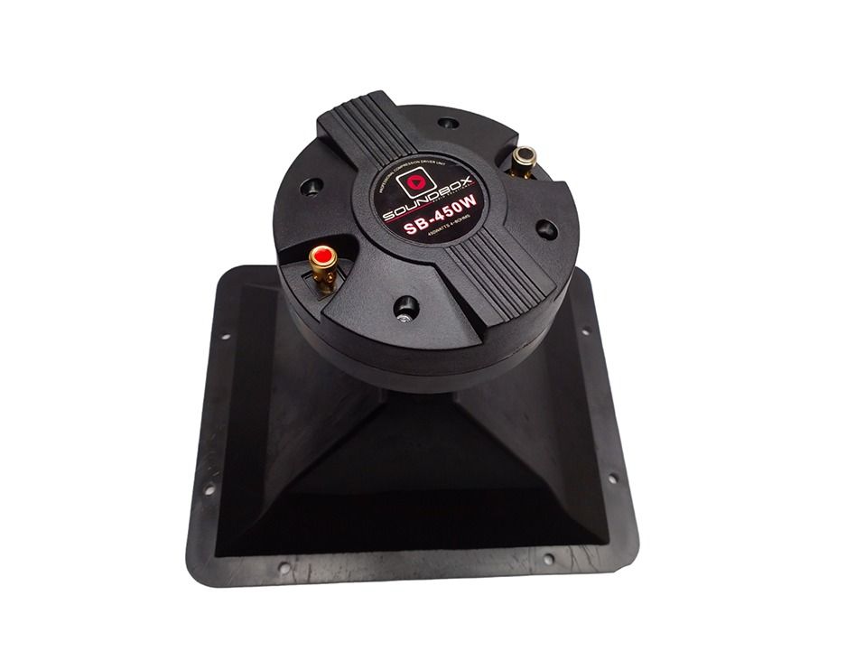 COMPRESSION DRIVER UNIT SB-450W 450W 4-8 OHMS with TWEETER HORN PLASTIC ...