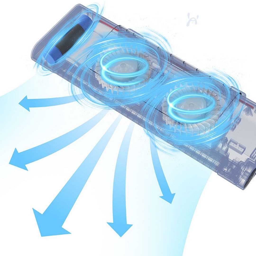 Computer Screen Fan Bladeless Display Screen Fans Electric Fan ...