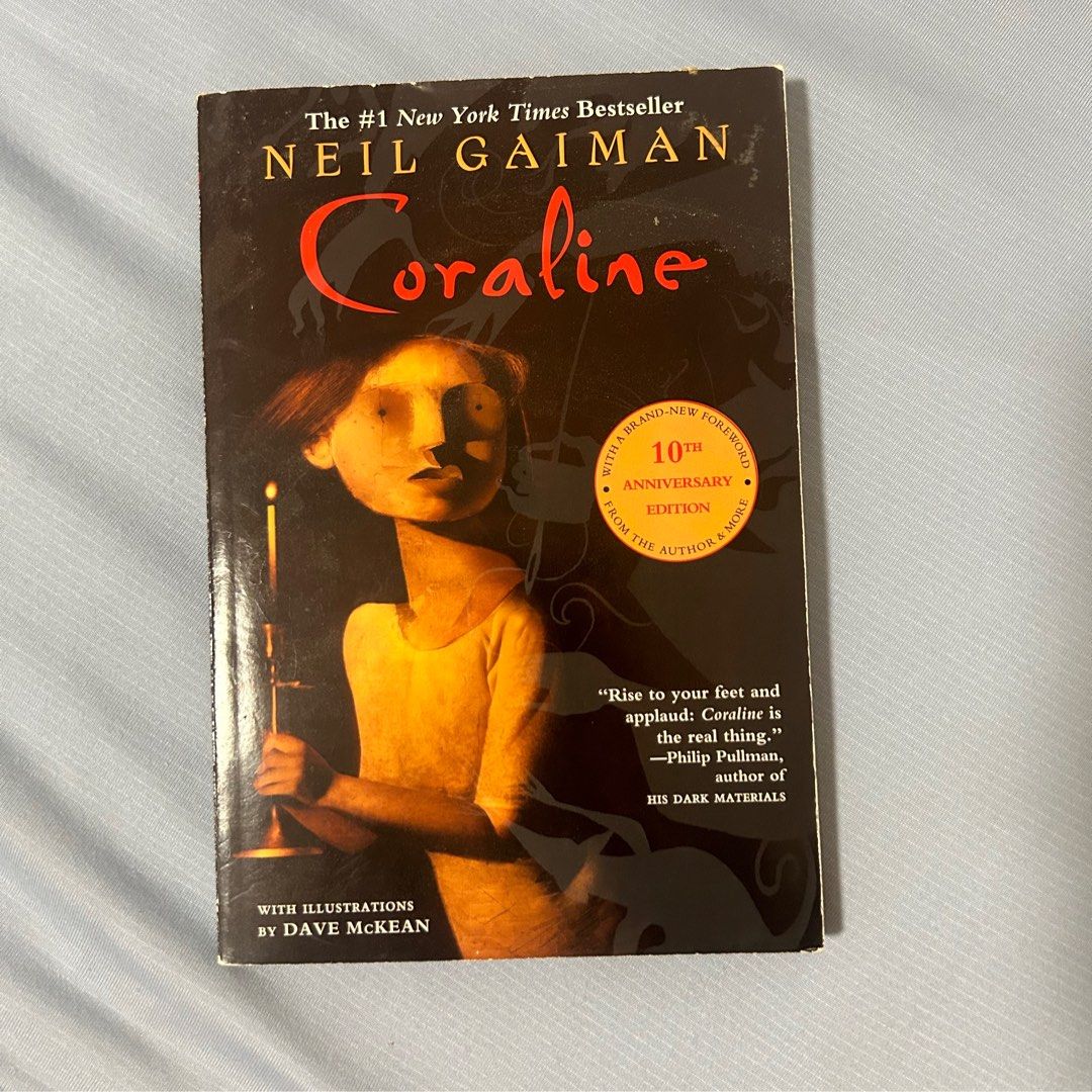 Coraline by Neil Gaiman, Hobbies & Toys, Books & Magazines, Fiction ...