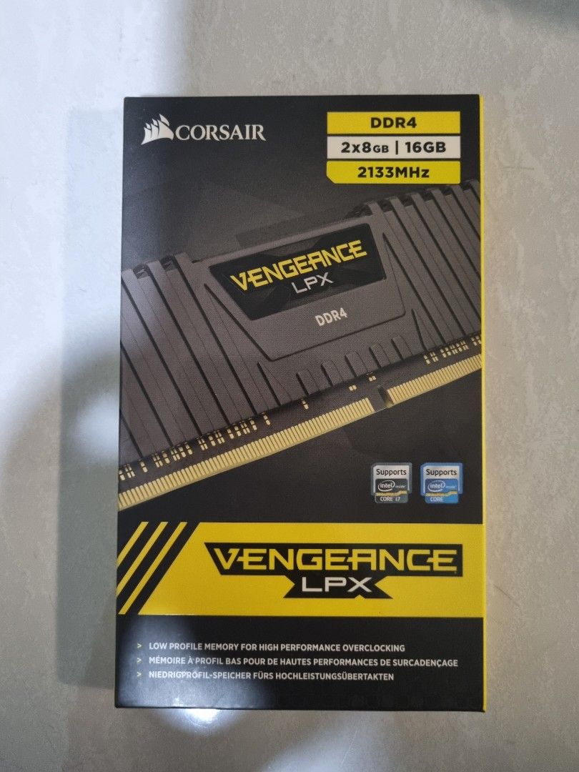 Corsair Vengeance LPX DDR4 RAM, Computers & Tech, Parts & Accessories, Computer Parts on Carousell