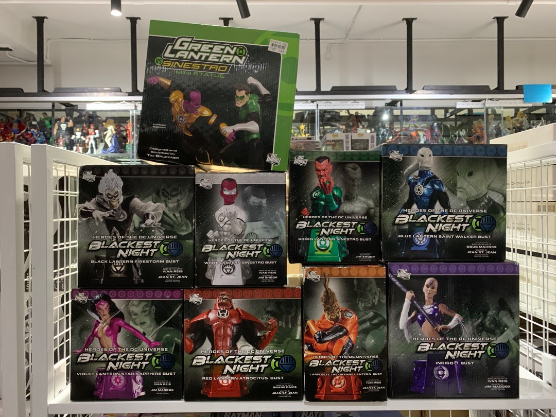 Dc direct green lantern corps violet star sapphire black firestorm ...