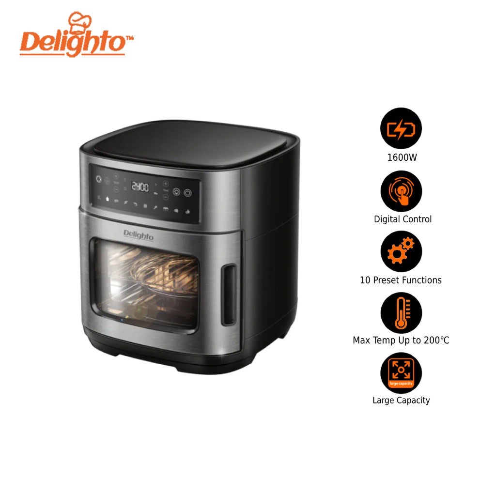 Delighto Air Fryer Oven, Furniture & Home Living, Kitchenware ...