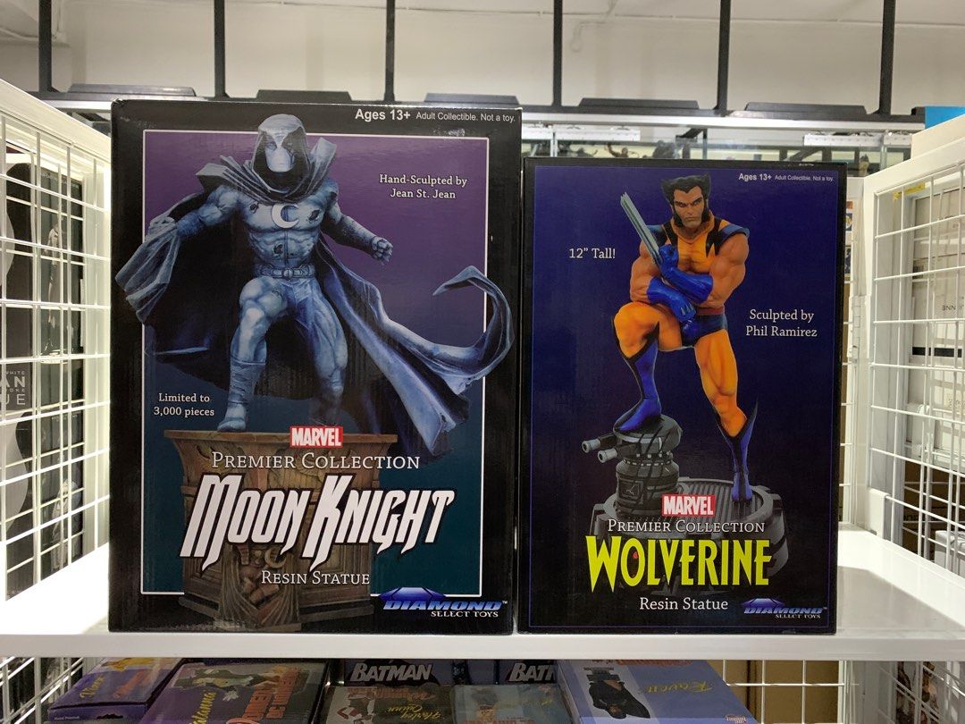 Diamond select gallery marvel iron man spider man spider gwen deadpool ...