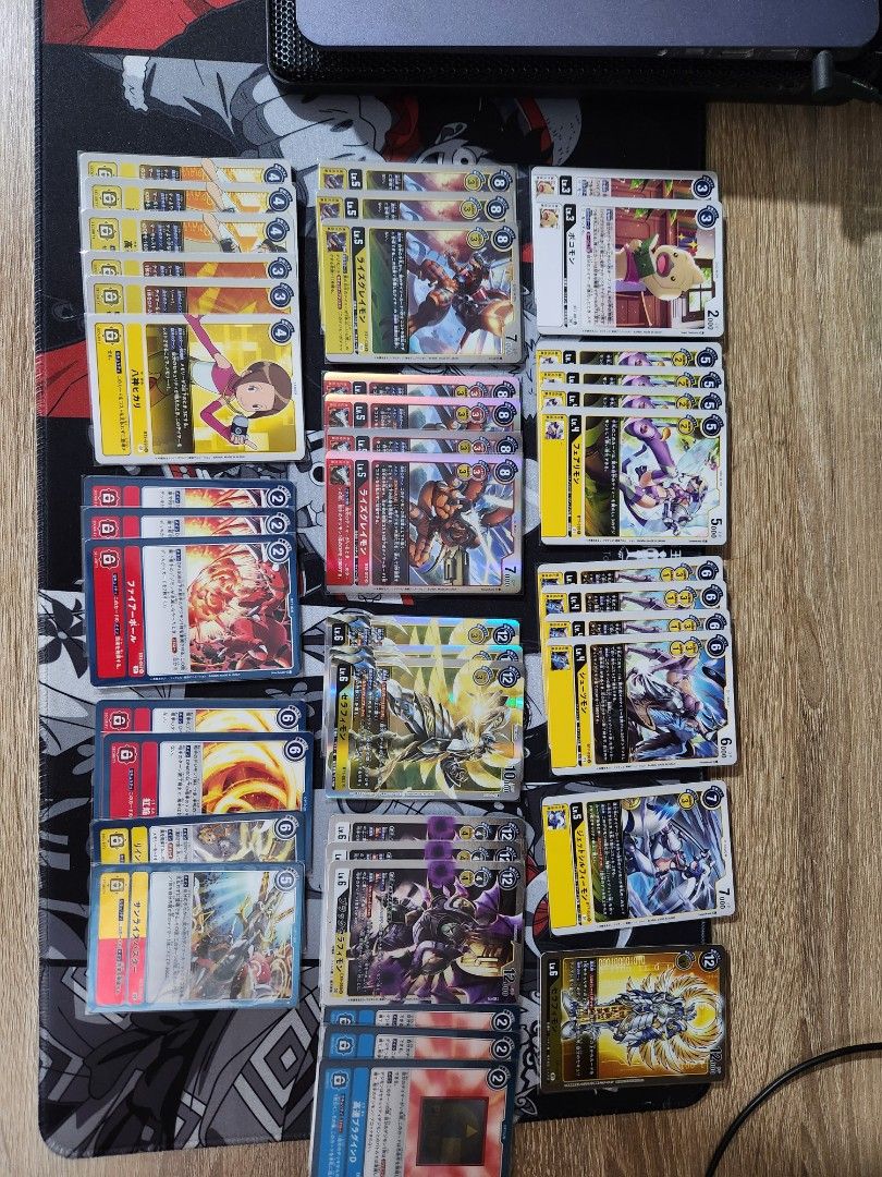Digimon tcg yellow hybrid, Hobbies & Toys, Toys & Games on Carousell