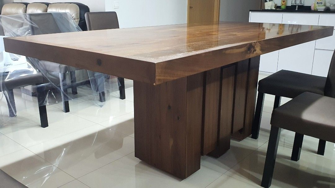 10 Pax Dining Table, Furniture & Home Living, Furniture, Tables & Sets ...