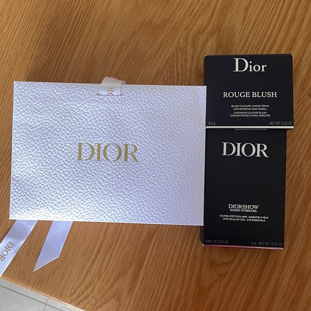 Dior Rouge Blush 505 Dior Iconic Overcurl Mascara, Beauty & Personal ...