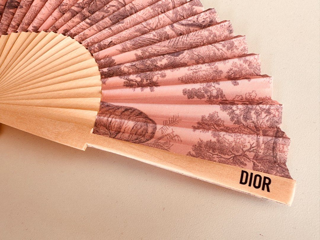 Dioriviera 2023 Foldable Fan Dior, Women's Fashion, Watches ...