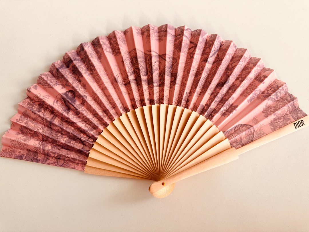 Dioriviera 2023 Foldable Fan Dior, Women's Fashion, Watches ...