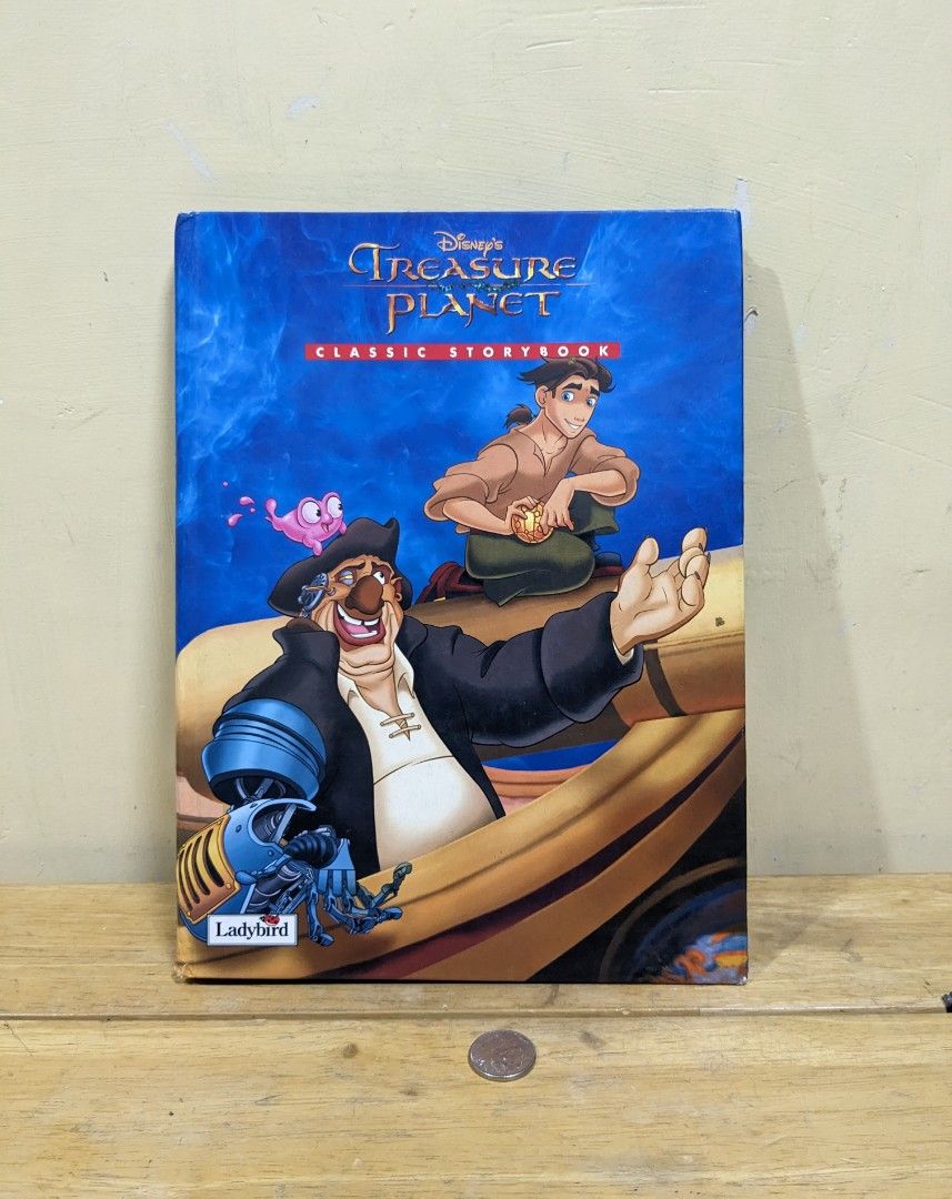 Disney's TREASURE PLANET Children's Reading Story Book Hardbound Cover ...