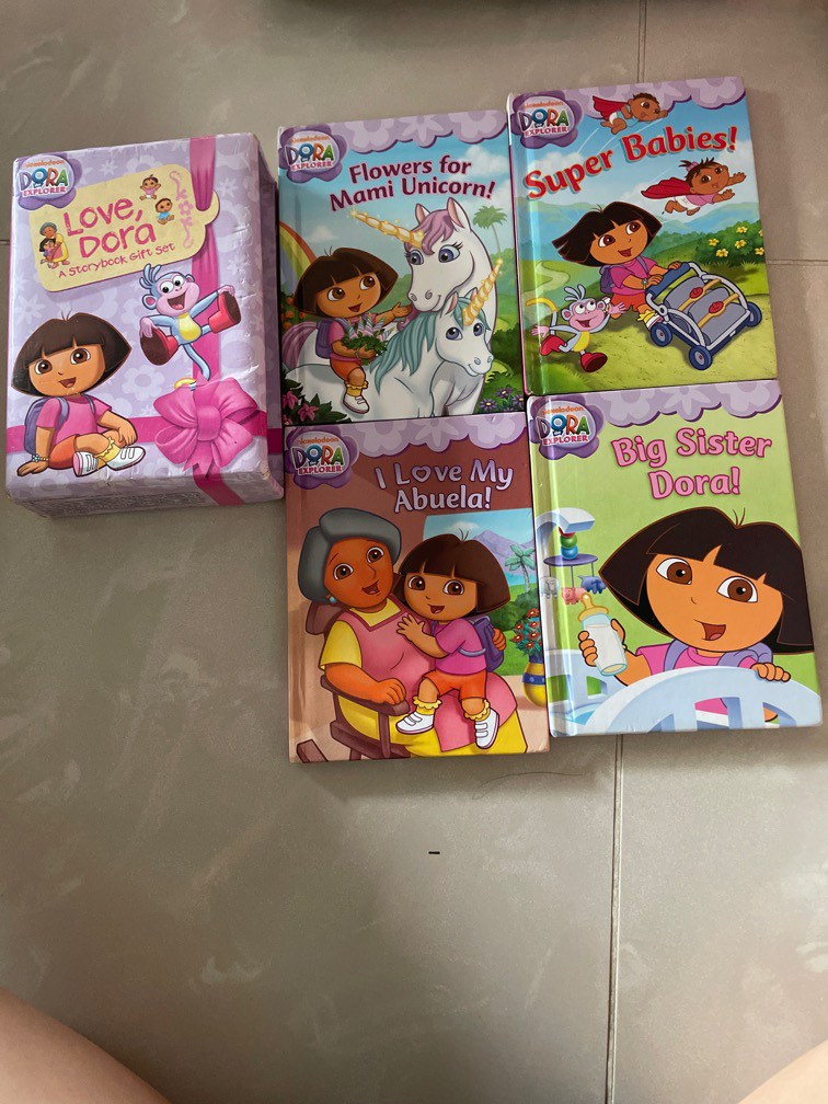 Dora love Story books (4 mini books), Hobbies & Toys, Books & Magazines ...