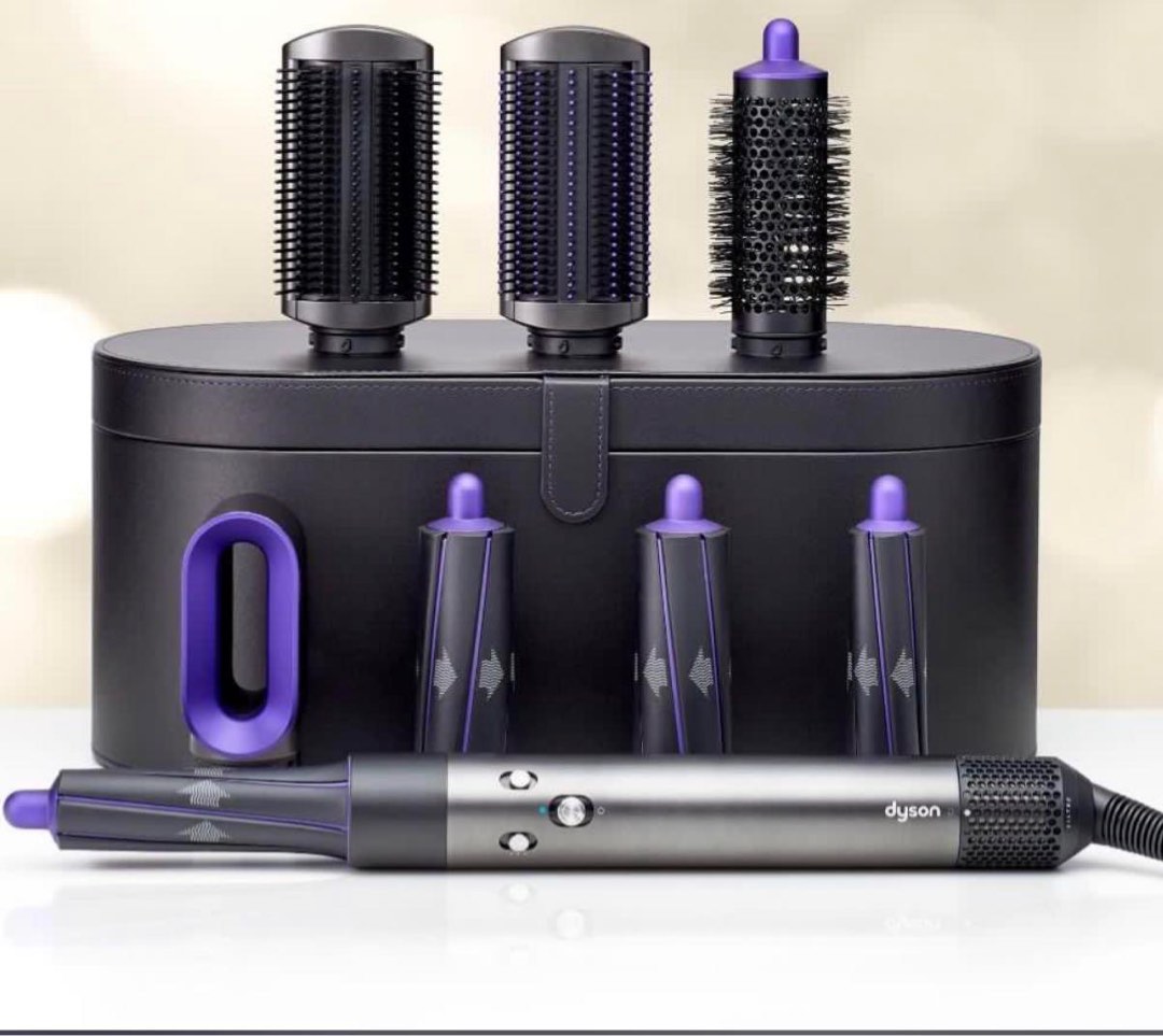 Dyson Airwrap Complete Set with Accesories (Purple/Silver), Beauty ...